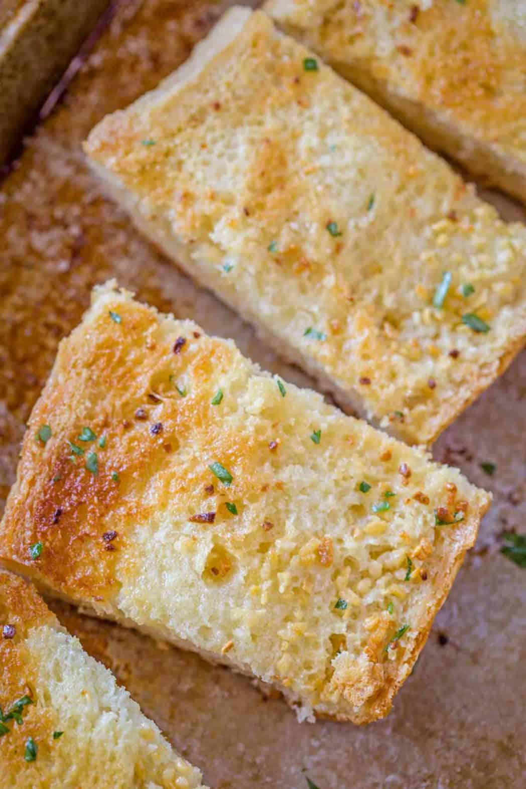 Garlic Bread Recipe - Dinner, then Dessert