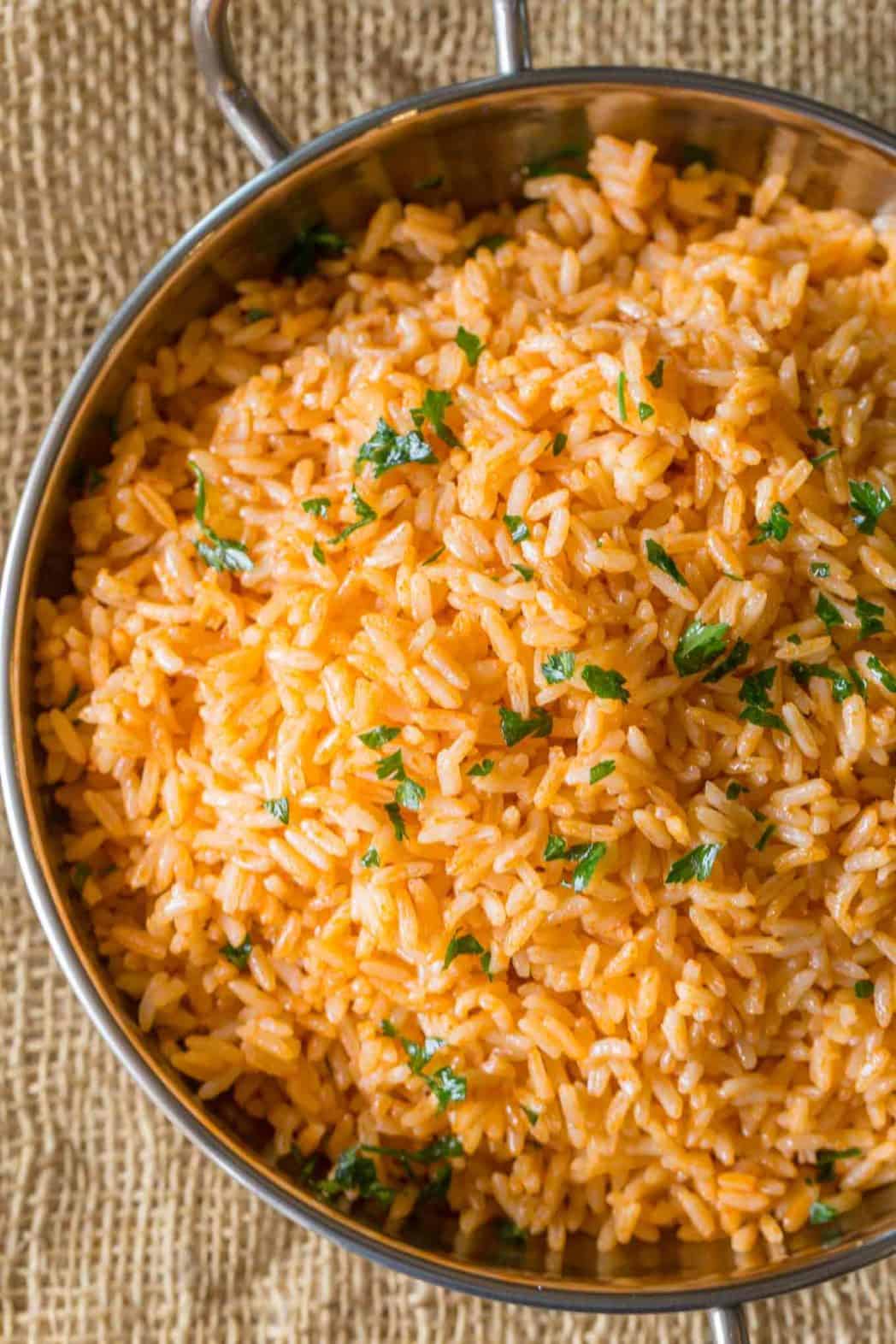 Spanish Rice (Mexican Rice) - Dinner, then Dessert
