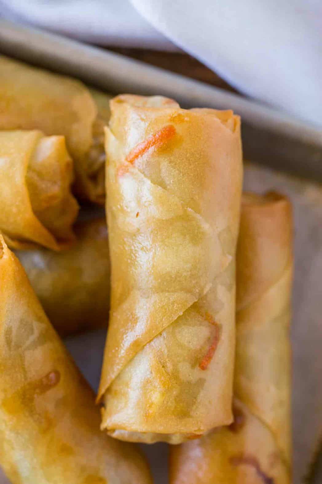 Spring Rolls Recipe - Dinner, then Dessert