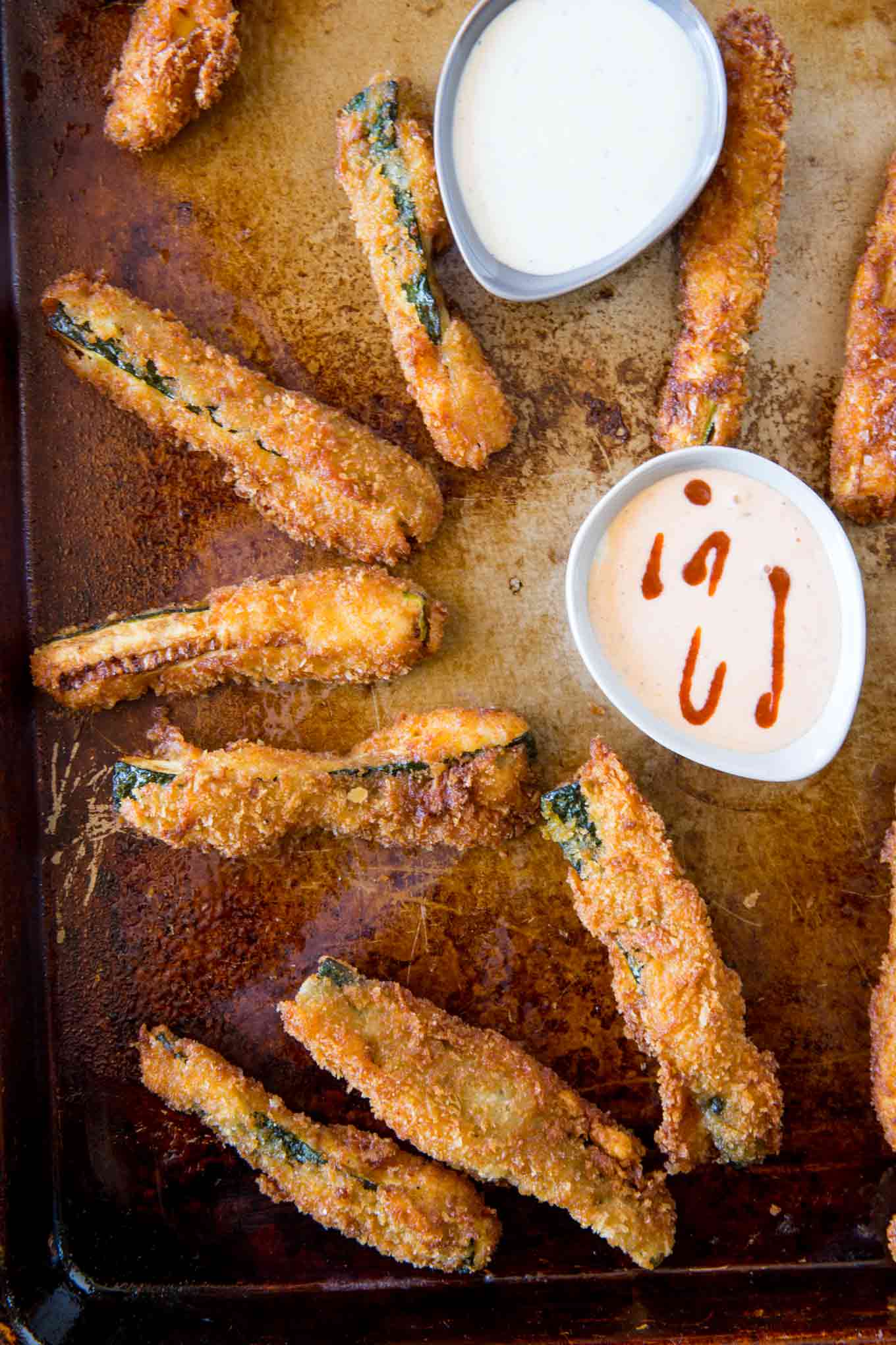 Zucchini Fries - Dinner, then Dessert