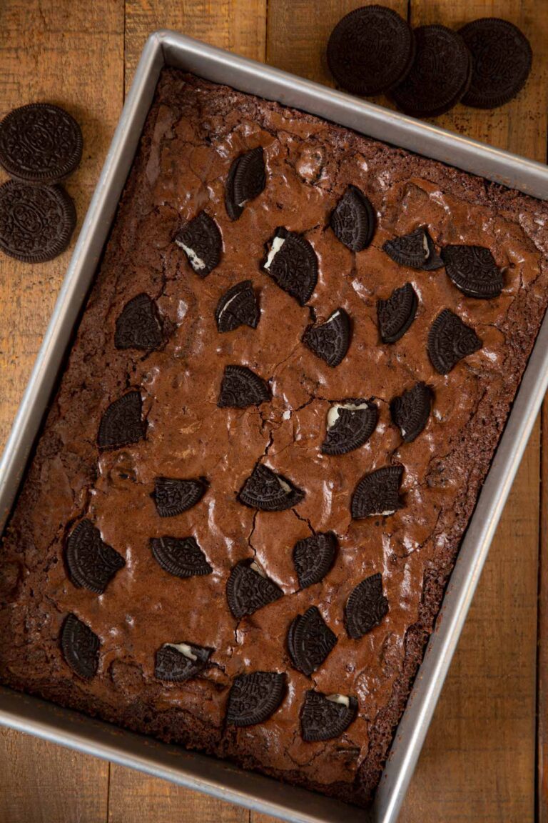 Oreo Brownies Recipe - Dinner, then Dessert