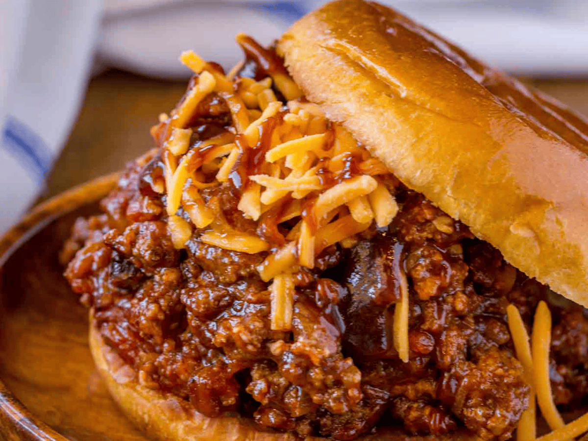 BBQ Beef Sloppy Joes - Dinner, then Dessert