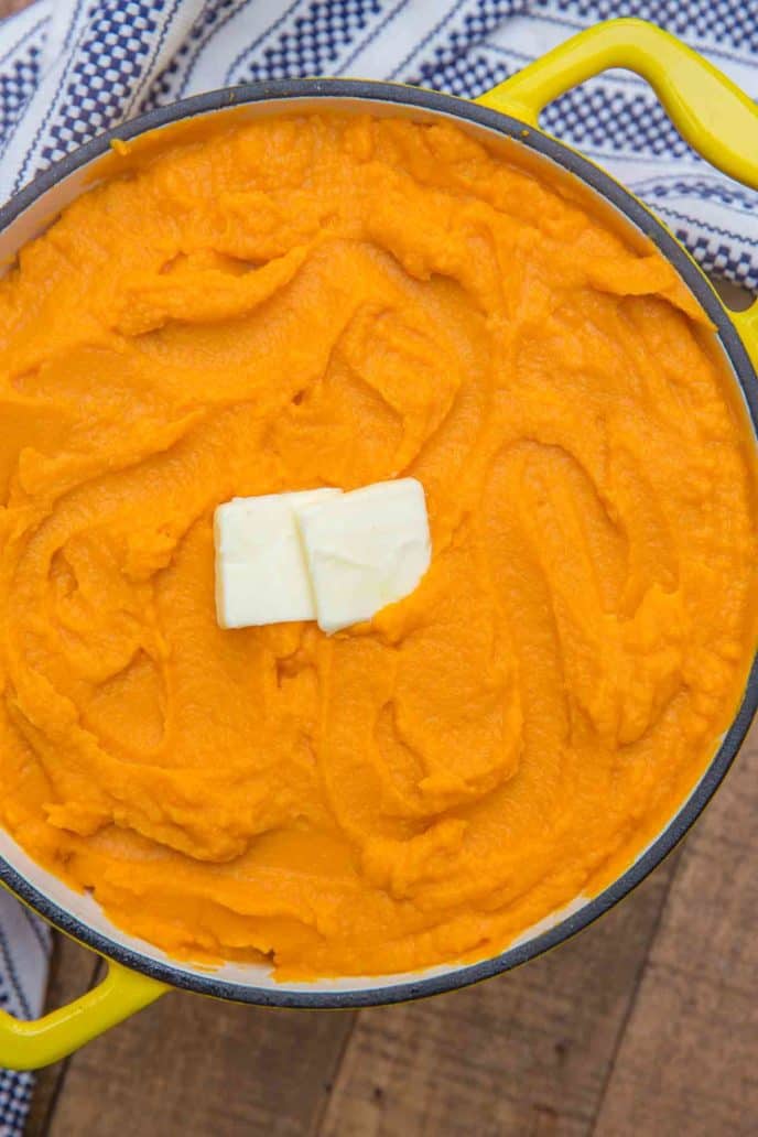 Mashed Sweet Potatoes Recipe - Dinner, then Dessert