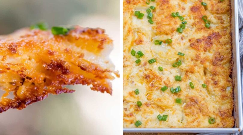 Scalloped Potatoes - Dinner, then Dessert