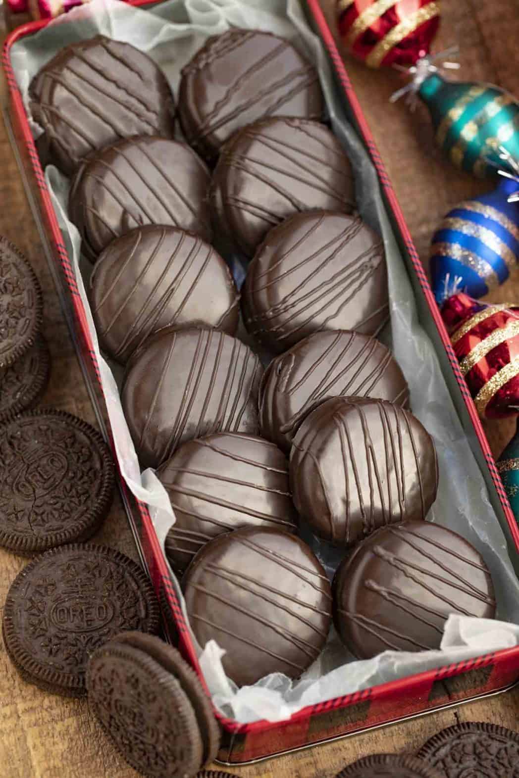 Chocolate Covered Oreos - Dinner, then Dessert Chocolate Covered Oreos - Dinner, then Dessert