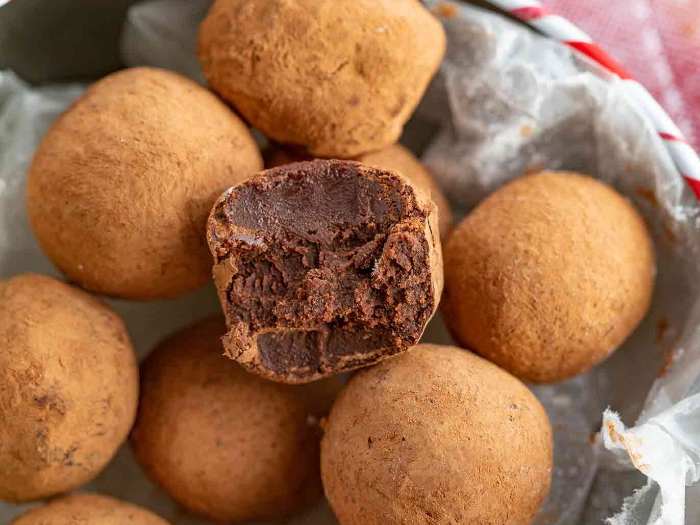 Chocolate Truffles - Dinner, then Dessert