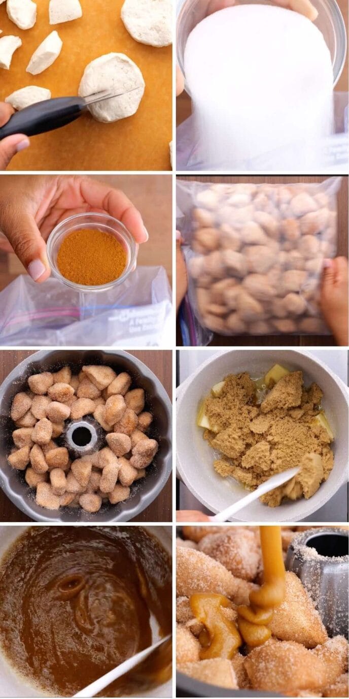 Easy Gooey Monkey Bread Recipe [VIDEO] - Dinner, then Dessert