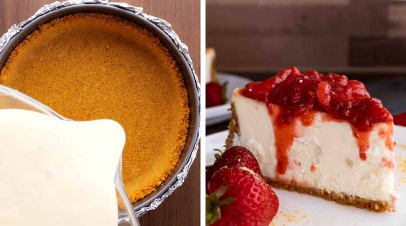 New York Cheesecake Recipe [VIDEO] - Dinner, then Dessert
