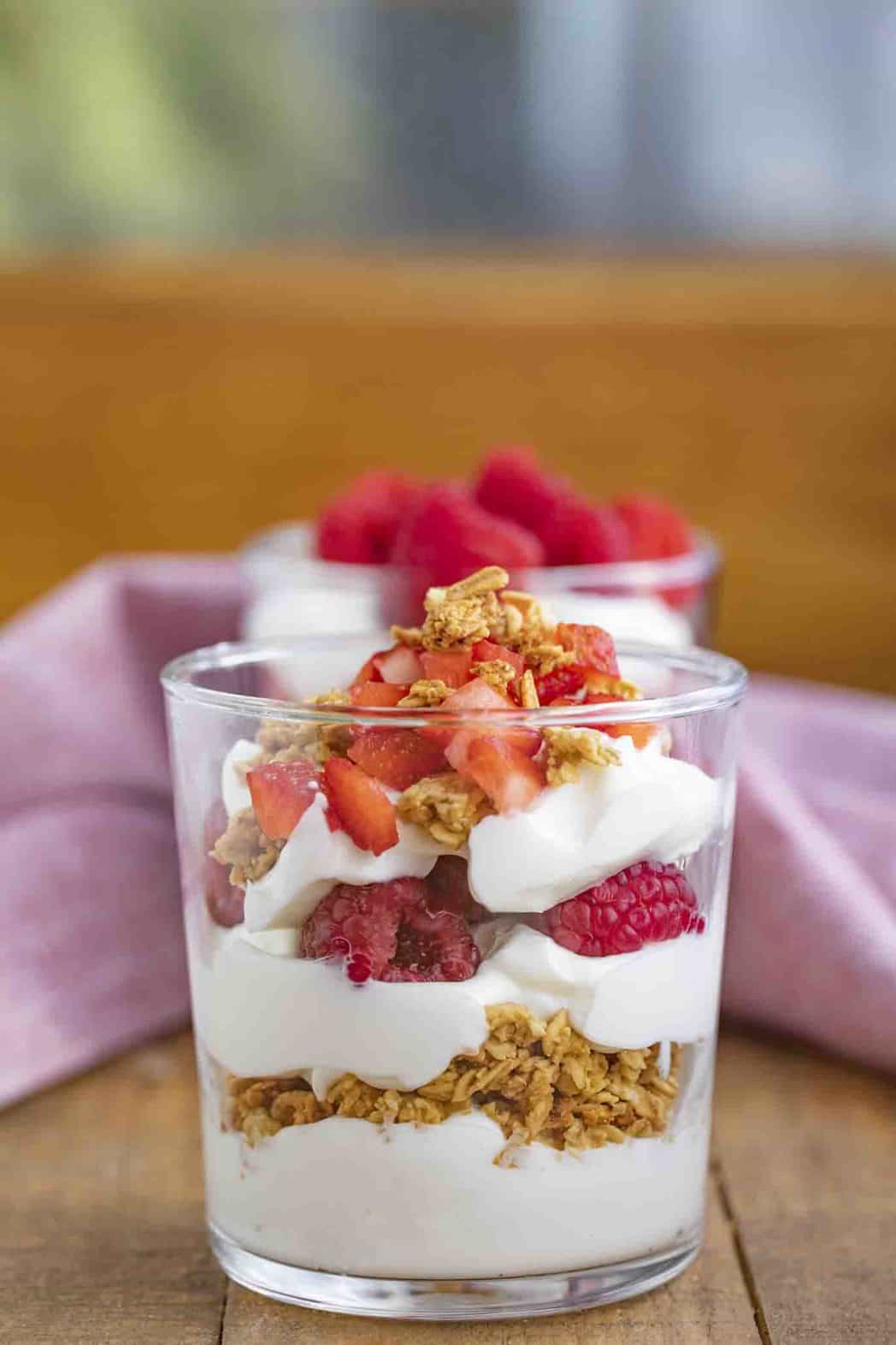Easy Berry Yogurt Parfait Recipe - Dinner, then Dessert