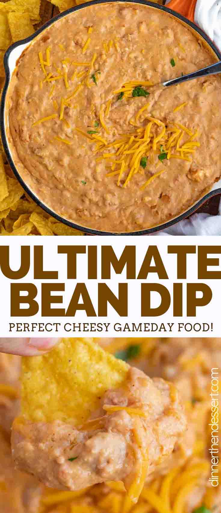 Ultimate Bean Dip Recipe - Dinner, then Dessert