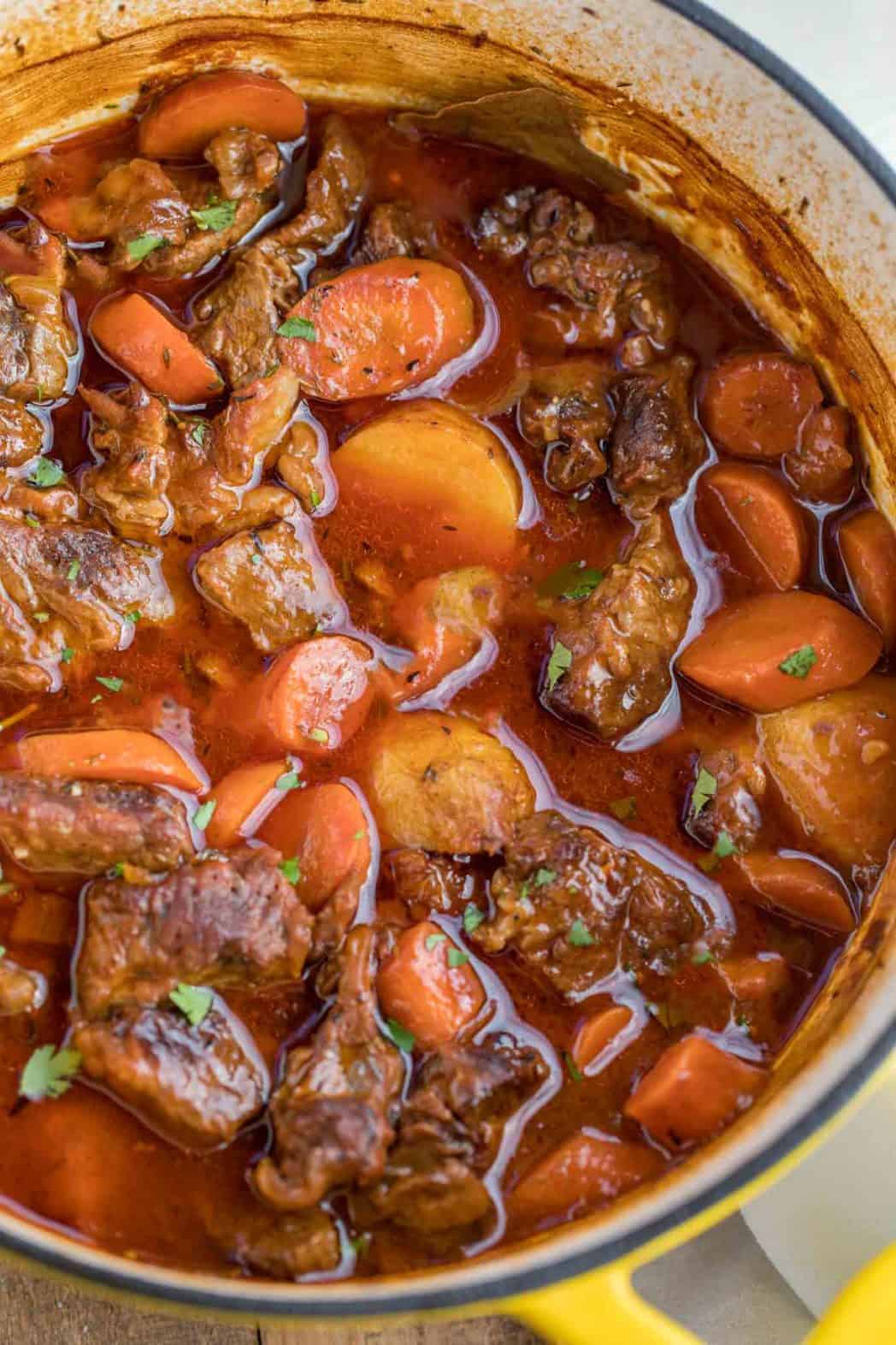 Classic Beef Stew Recipe - Dinner, then Dessert