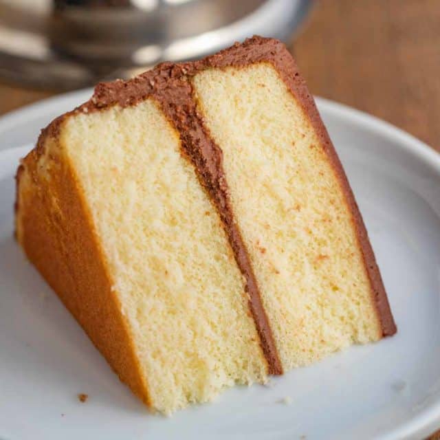 Classic Yellow Cake - Dinner, then Dessert