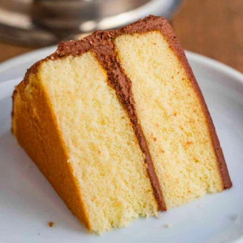 Classic Yellow Cake Recipe - Dinner, then Dessert