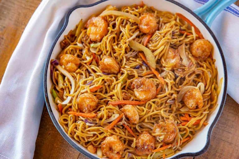 Shrimp Chow Mein Recipe [VIDEO] - Dinner, then Dessert