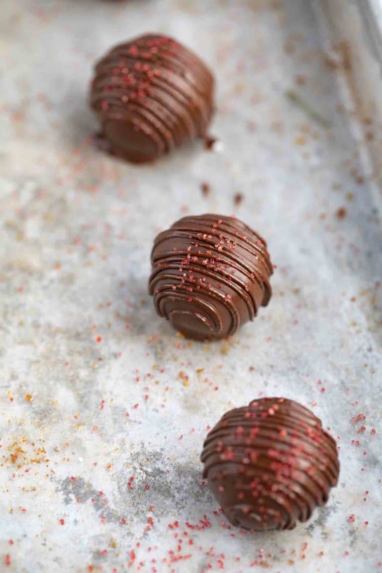 Strawberry Cake Balls - Dinner, then Dessert
