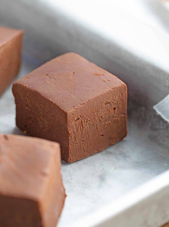 Chocolate Walnut Fudge - Dinner, then Dessert