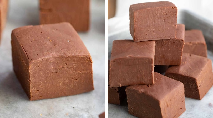 Easy Chocolate Fudge - Dinner, then Dessert