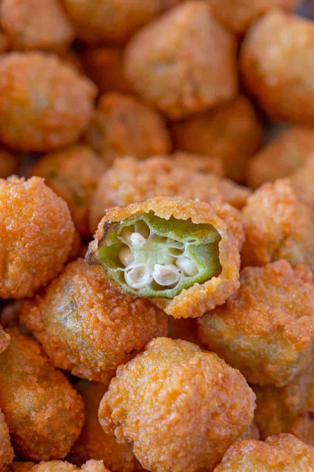 Southern Fried Okra - Dinner, then Dessert