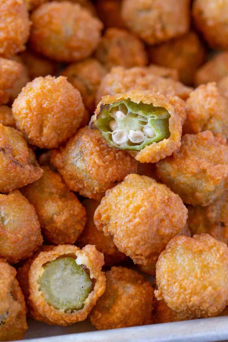 Southern Fried Okra - Dinner, then Dessert