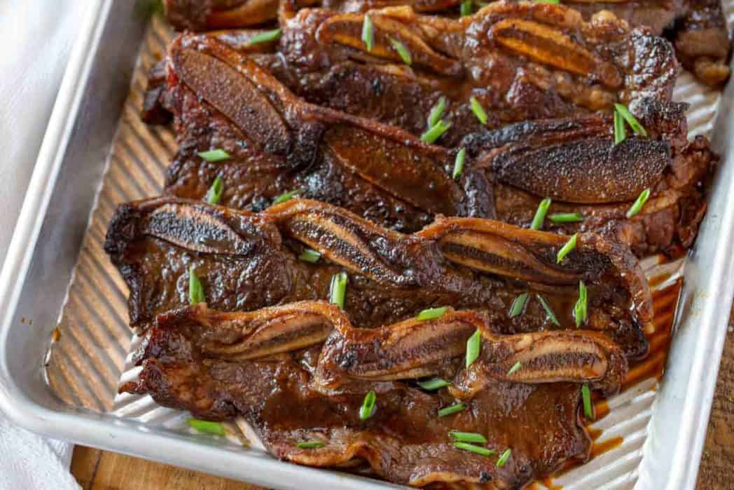 Easy Korean Kalbi BBQ Short Ribs Recipe [VIDEO] - Dinner, then Dessert