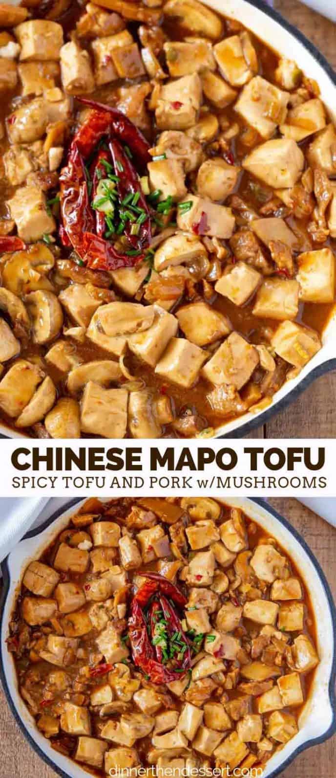 Mapo Tofu - Dinner, then Dessert