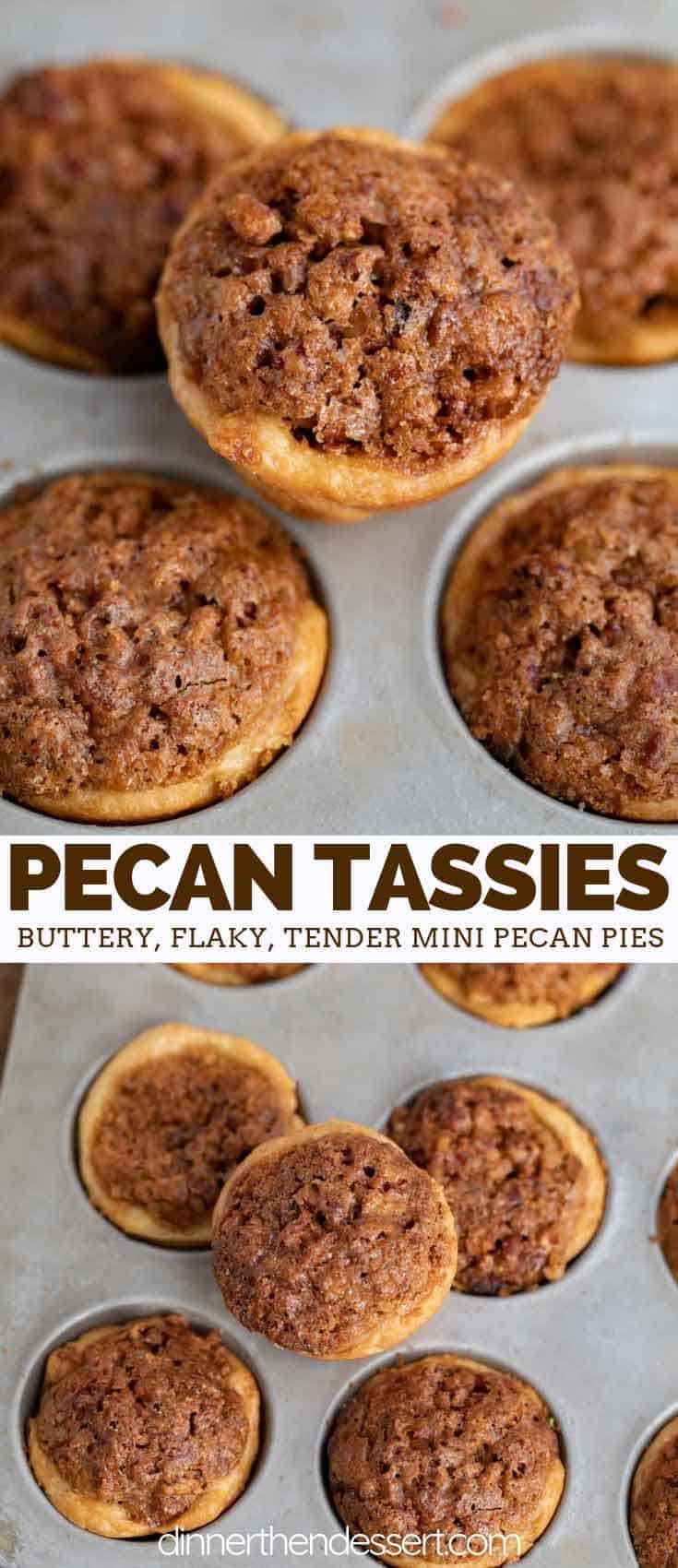 Pecan Tassies Recipe - Dinner, then Dessert