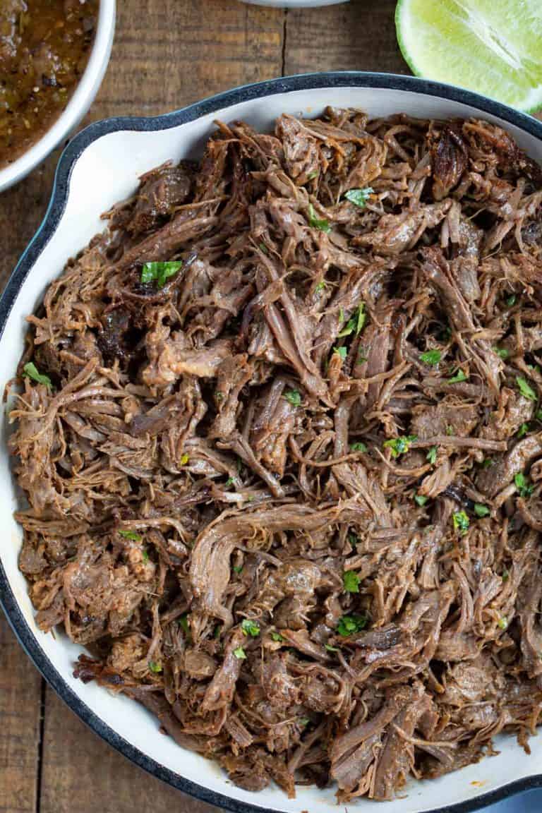 Ultimate Beef Barbacoa - Dinner, then Dessert