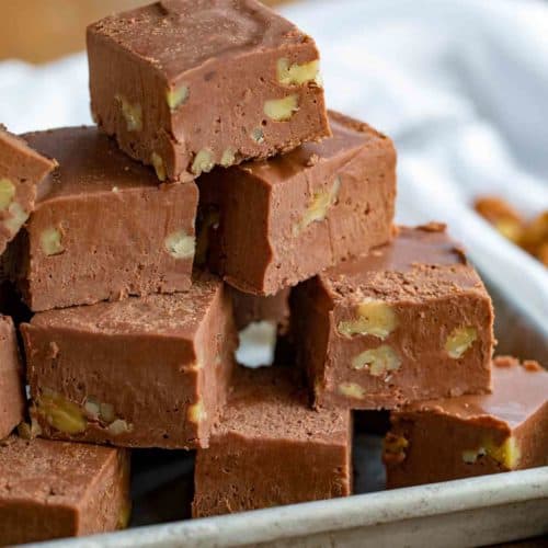 Dark Chocolate Orange Fudge Recipe (3 Ingredients!) - Dinner, then Dessert