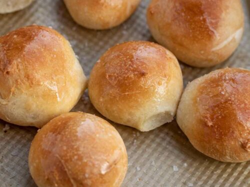 Crusty French Bread Rolls - Dinner, then Dessert
