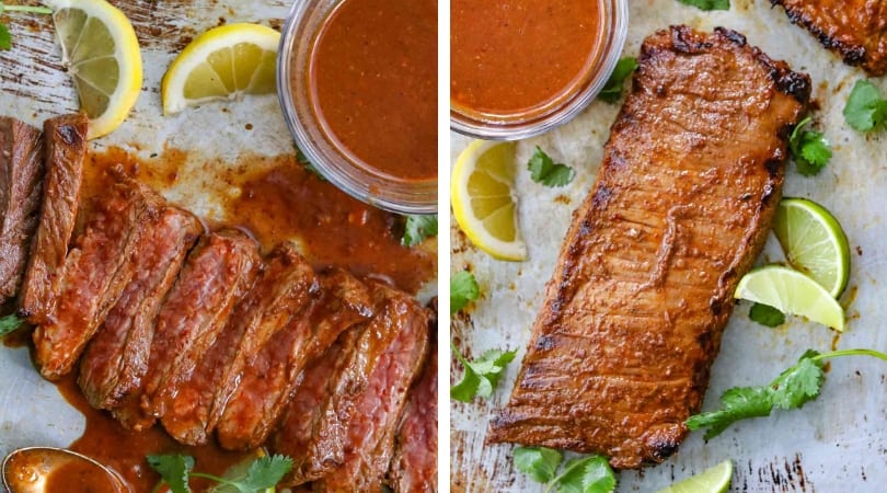 Easy Carne Asada - Dinner, then Dessert