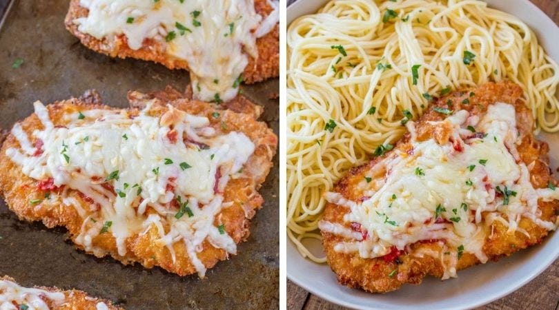 Easy Chicken Parmesan Recipe [VIDEO] - Dinner, then Dessert