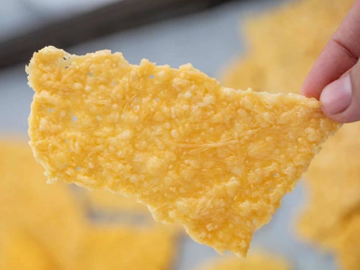 Parmesan Crisps - Dinner, then Dessert