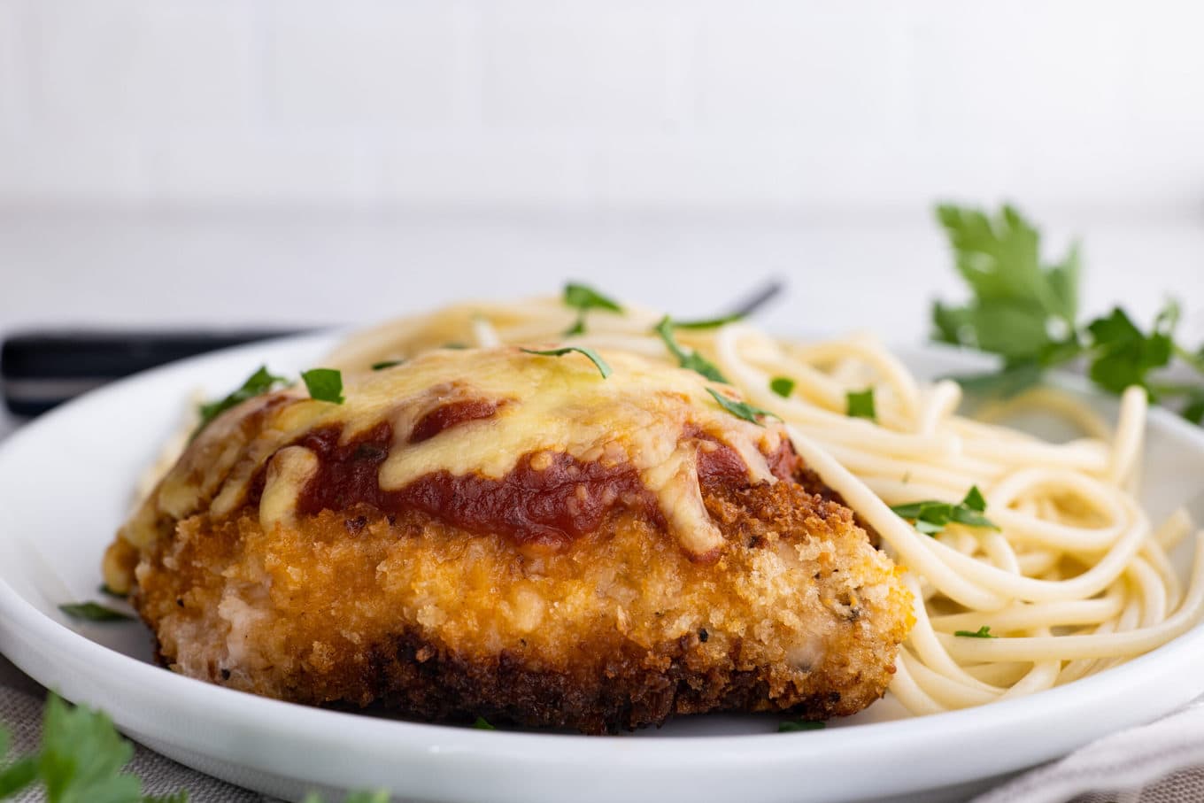 Easy Chicken Parmesan Recipe [VIDEO] - Dinner, then Dessert