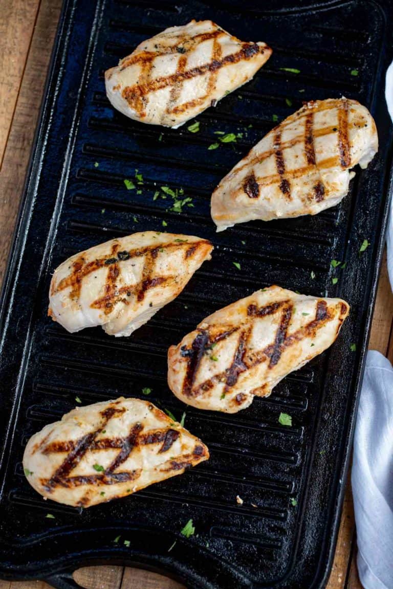 Super Easy Grilled Chicken (2 Ingredient Marinade) - Dinner, then Dessert