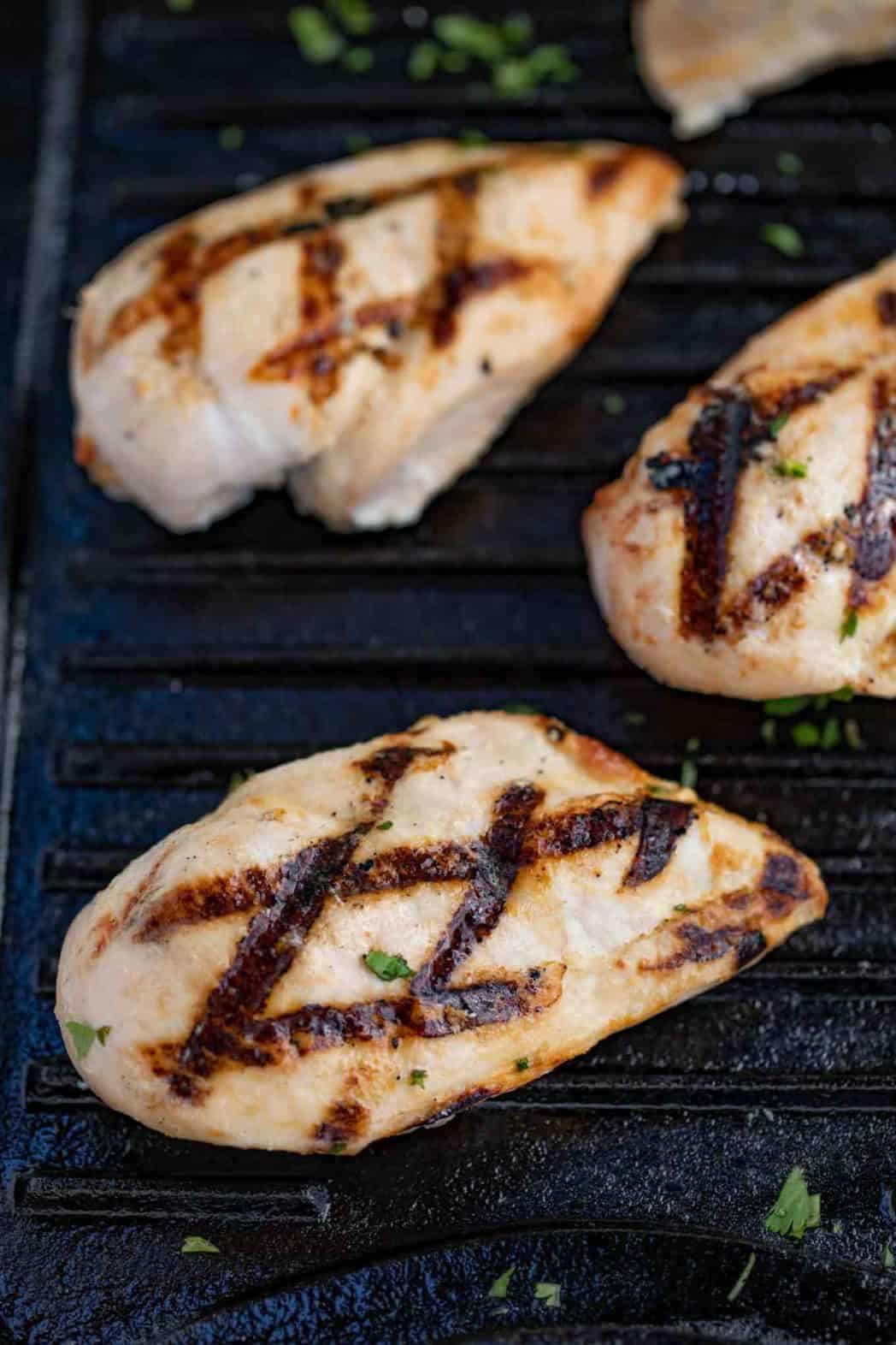 Super Easy Grilled Chicken (2 Ingredient Marinade) - Dinner, then Dessert