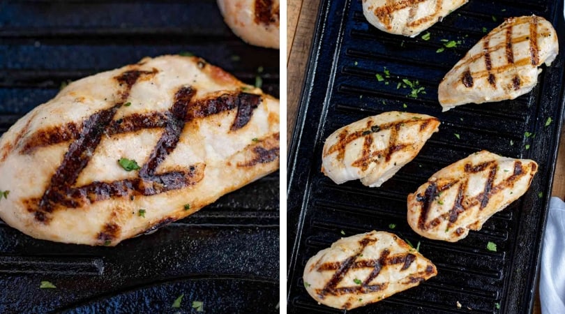 Super Easy Grilled Chicken (2 Ingredient Marinade) - Dinner, then Dessert