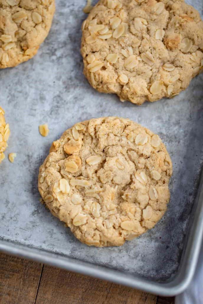 Chewy Buttery Oatmeal Scotchies (in 20 minutes!) - Dinner, then Dessert