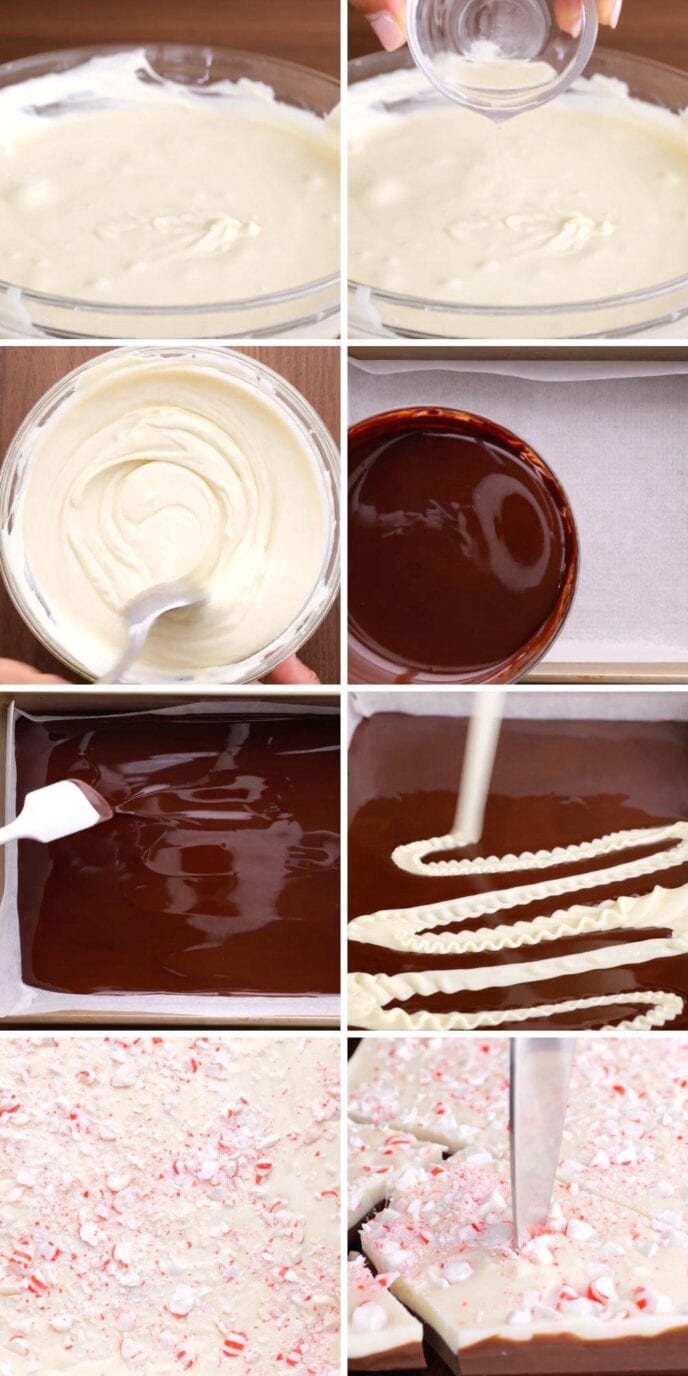 Easy Peppermint Bark Recipe (Christmas Candy) [+VIDEO] - Dinner, then ...