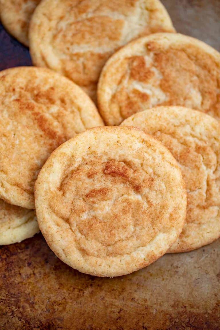 Easy Snickerdoodle Cookies Recipe [VIDEO] - Dinner, then Dessert