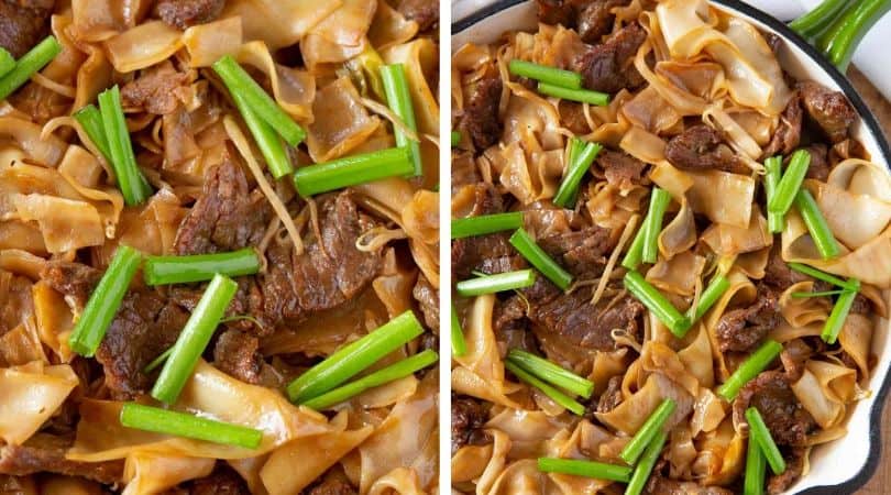 Authentic and EASY Beef Chow Fun - Dinner, then Dessert