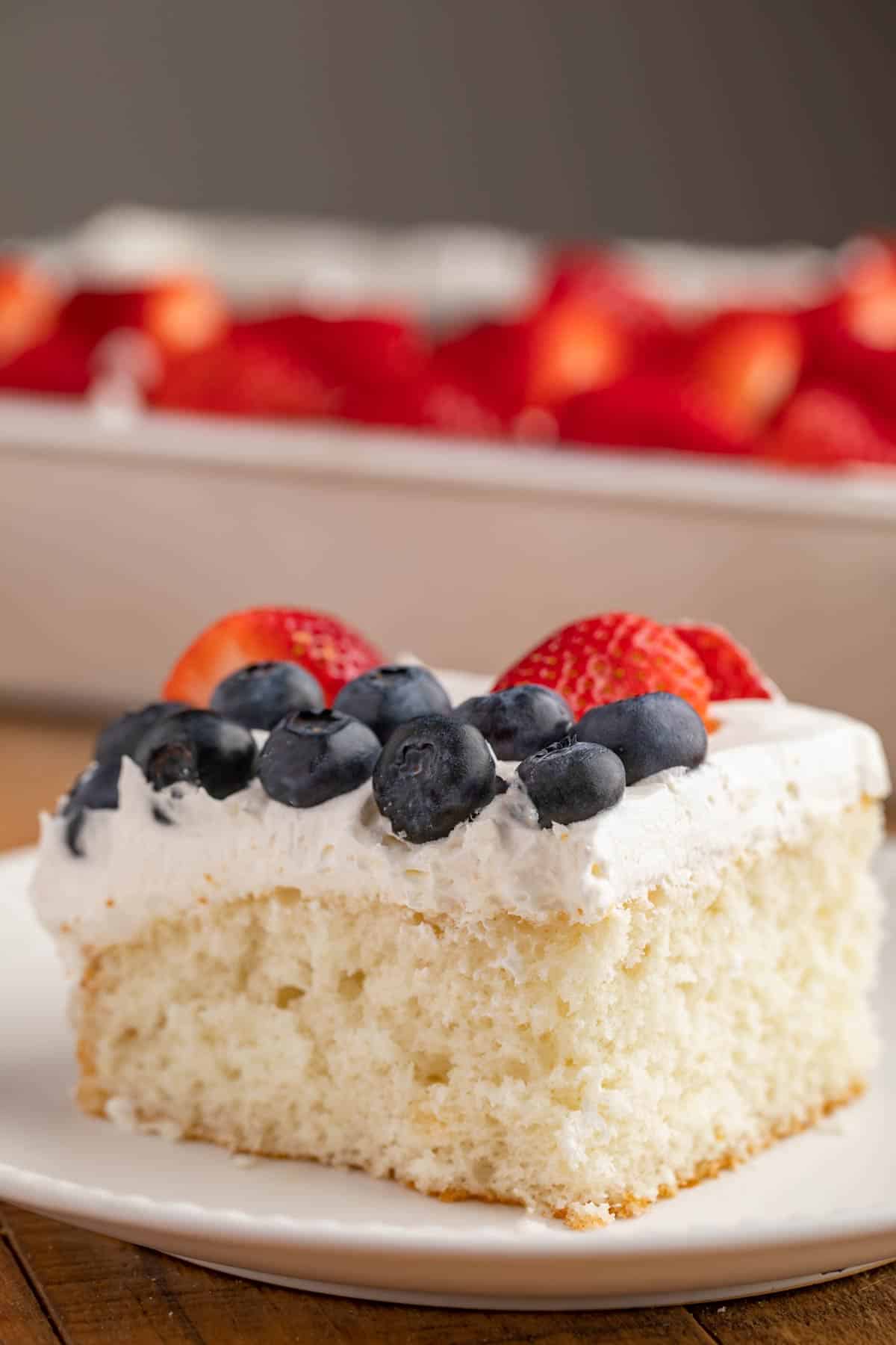 American Flag Cake (Boxed & Homemade Versions) - Dinner, then Dessert