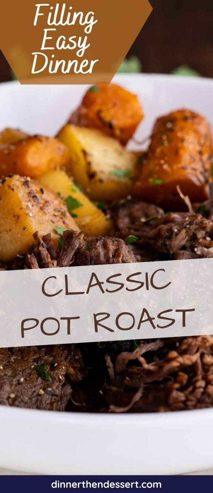 Classic Pot Roast - Dinner, then Dessert
