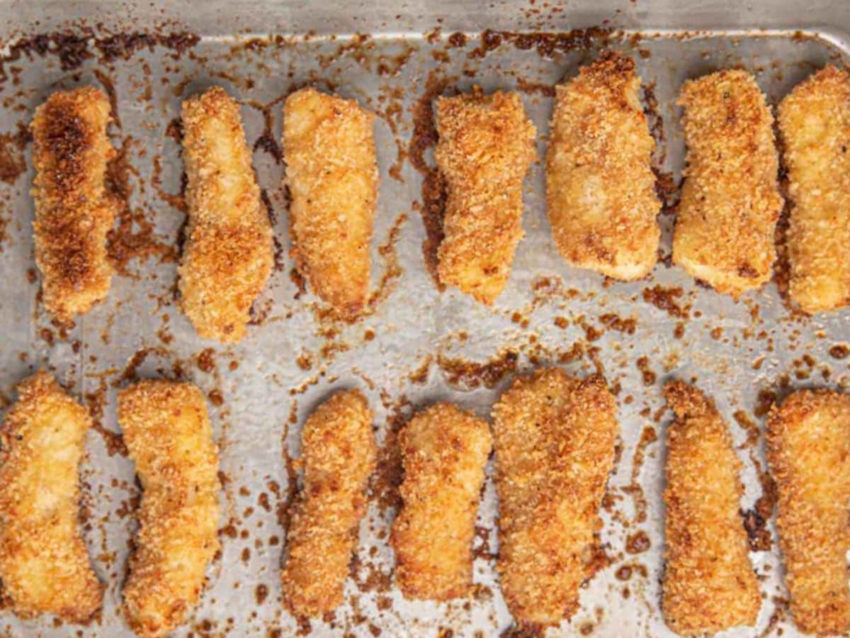 Crispy Baked Fish Sticks (& Easy Tartar Sauce) - Dinner, then Dessert