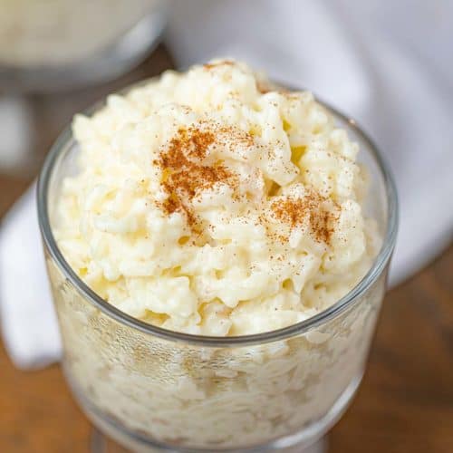 Rice Pudding - Dinner, then Dessert