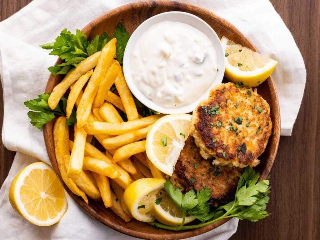 Crab Cakes Recipe (Minimal Breading & So EASY!) [VIDEO] - Dinner, then ...