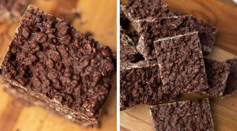 Homemade Chocolate Crunch Bars (2 Ingredients!) - Dinner, then Dessert