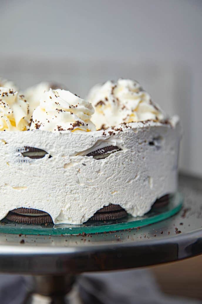 Ultimate Oreo Ice Box Cake (Soft Chewy Oreos!) - Dinner, then Dessert