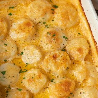 Ultimate Scallop Gratin (1 bowl Prep, Just 20 mins!) - Dinner, then Dessert