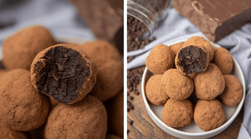 Easy Chocolate Cheesecake Bites (No-Bake) - Dinner, then Dessert