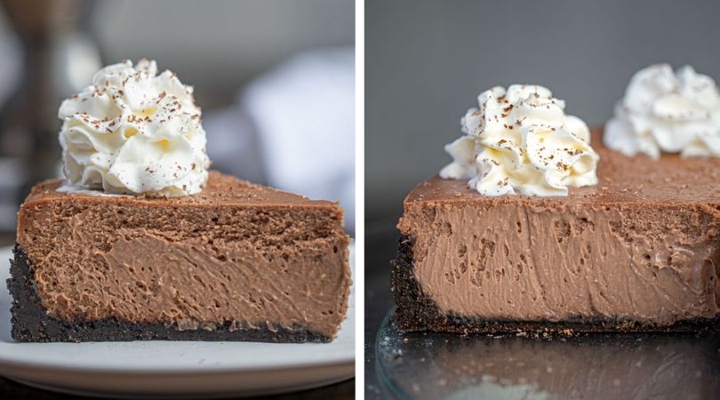 Ultimate Chocolate Cheesecake (with Oreo Crust!) - Dinner, then Dessert